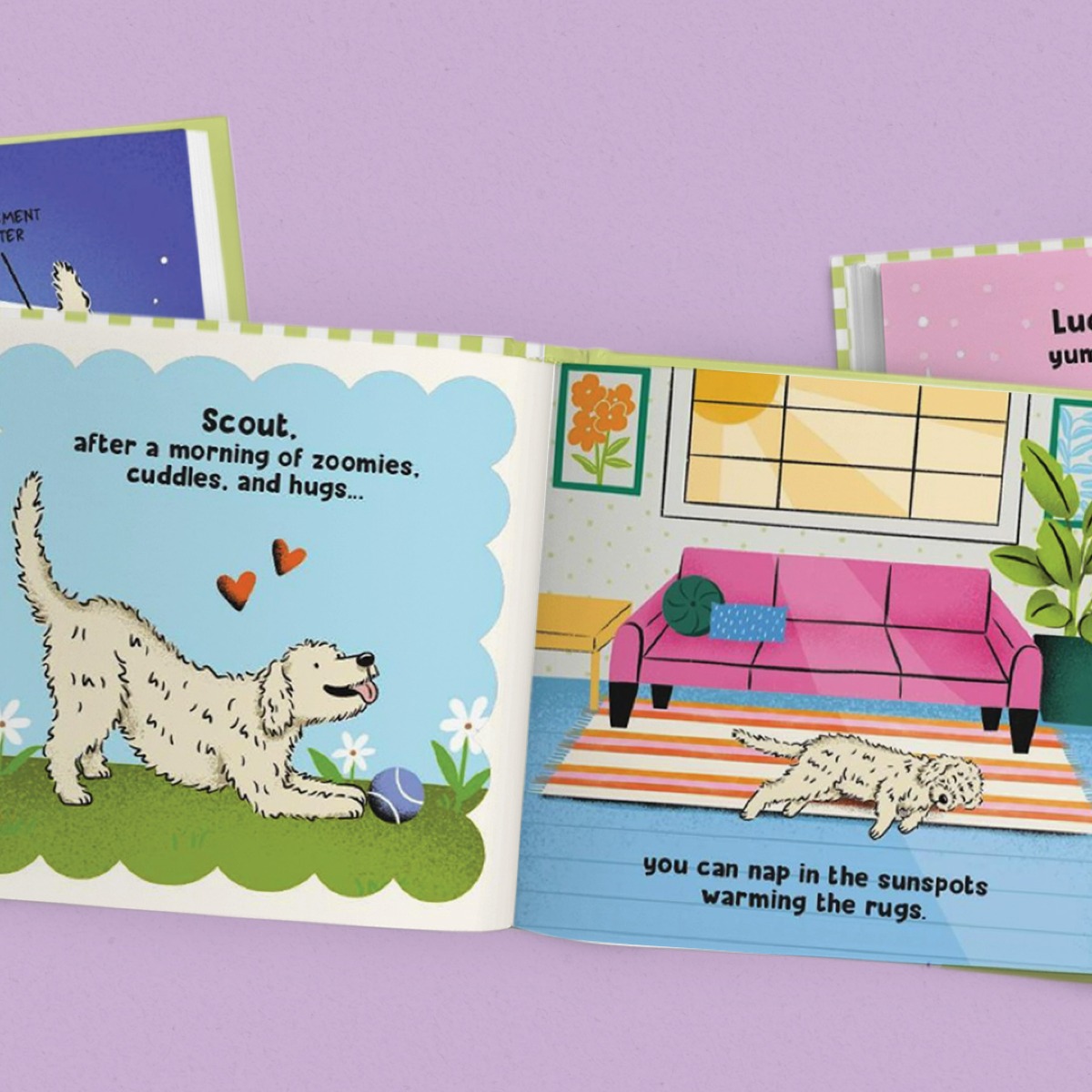 Welcome Fur Baby Personalised Dog Book | I See Me!