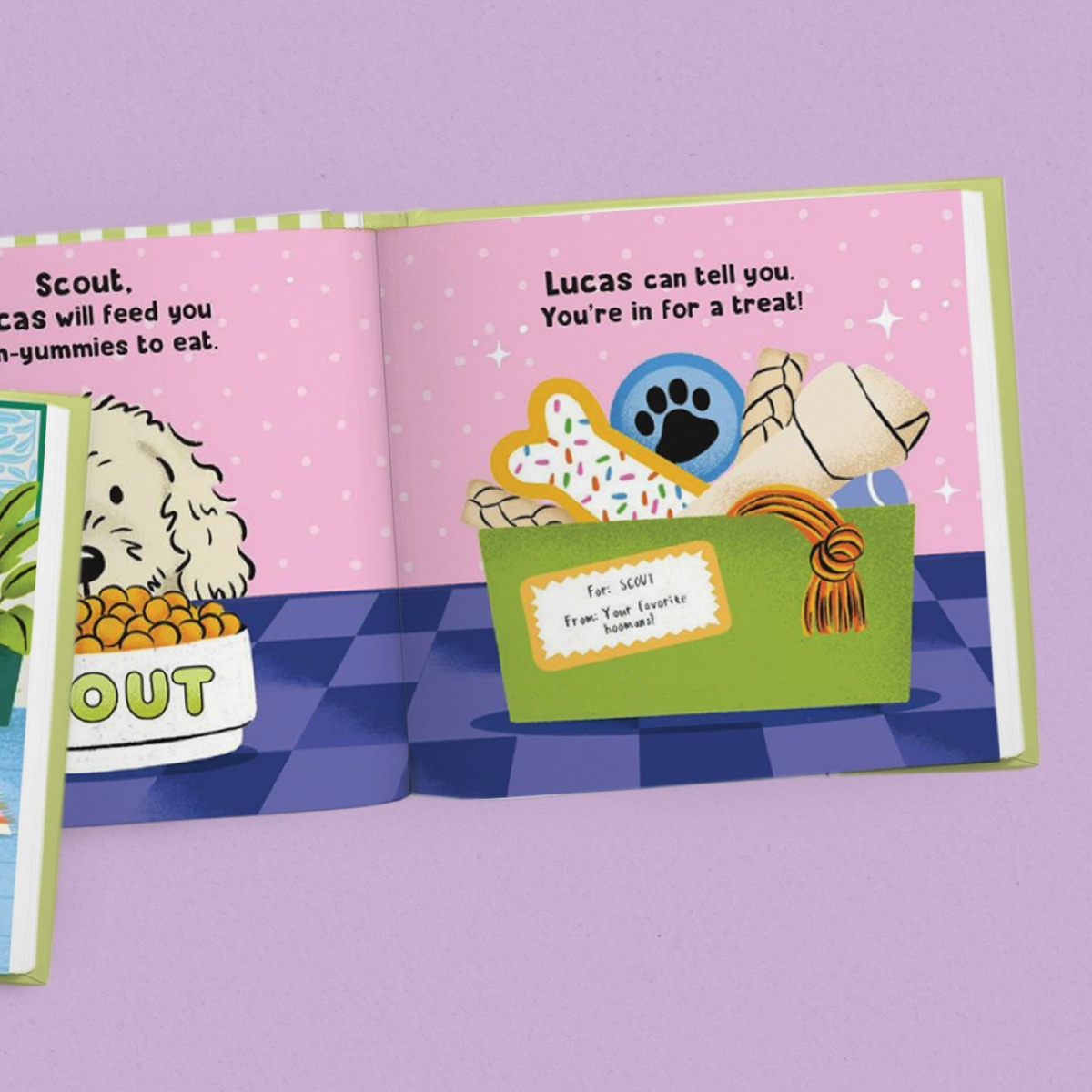 Welcome Fur Baby Personalised Dog Book | I See Me!
