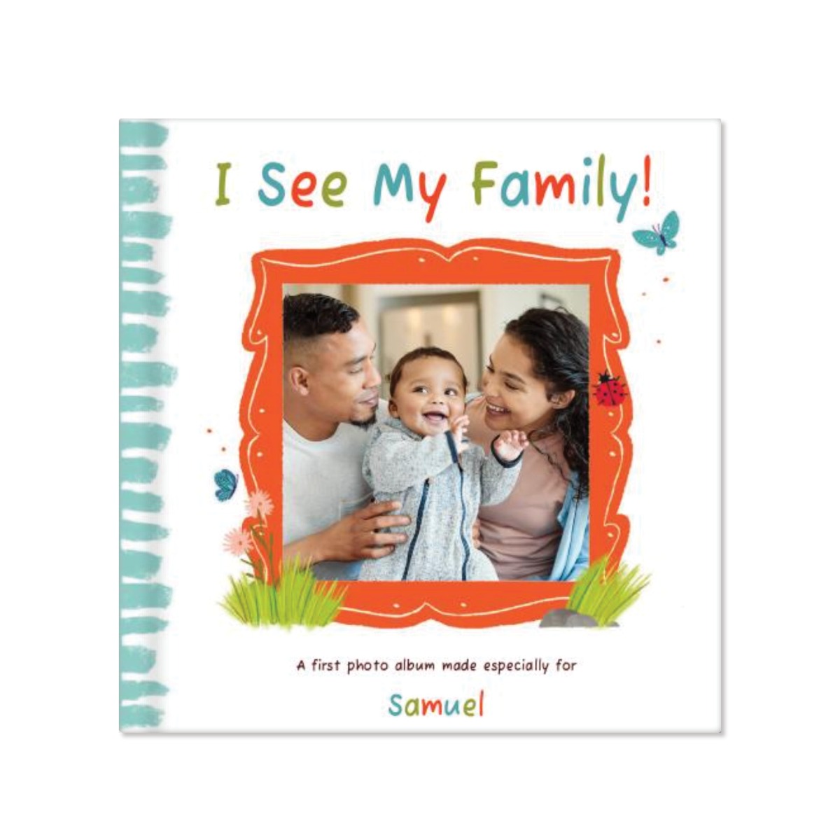 I See My Family! Personalized Photo Board Book | I See Me!