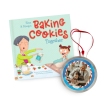 Baking Christmas Cookies Together Book and Ornament