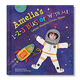 1-2-3 Blast Off With Me - Personalized Children's Book | I See Me!