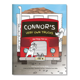 custom truck coloring book