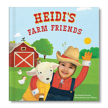 My Farm Friends Personalized Coloring and Activity Book - I See Me!