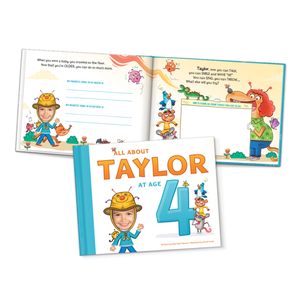 All About Me at My Age Personalized Time Capsule Book