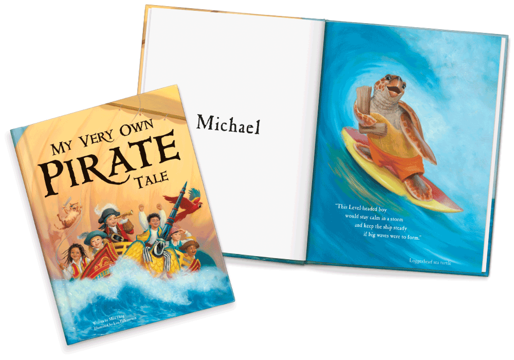 My Very Own Pirate Tale Personalized Book | Kid's Adventure Book | I ...