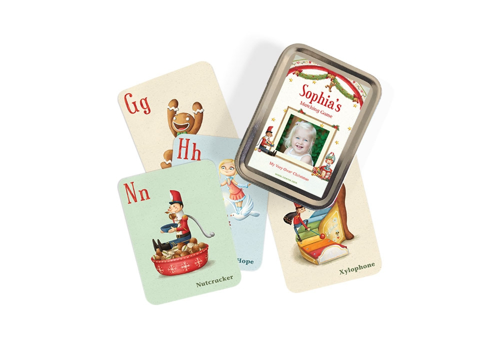My Very Own Christmas 3-in-1 Personalized Matching Game | I See Me!