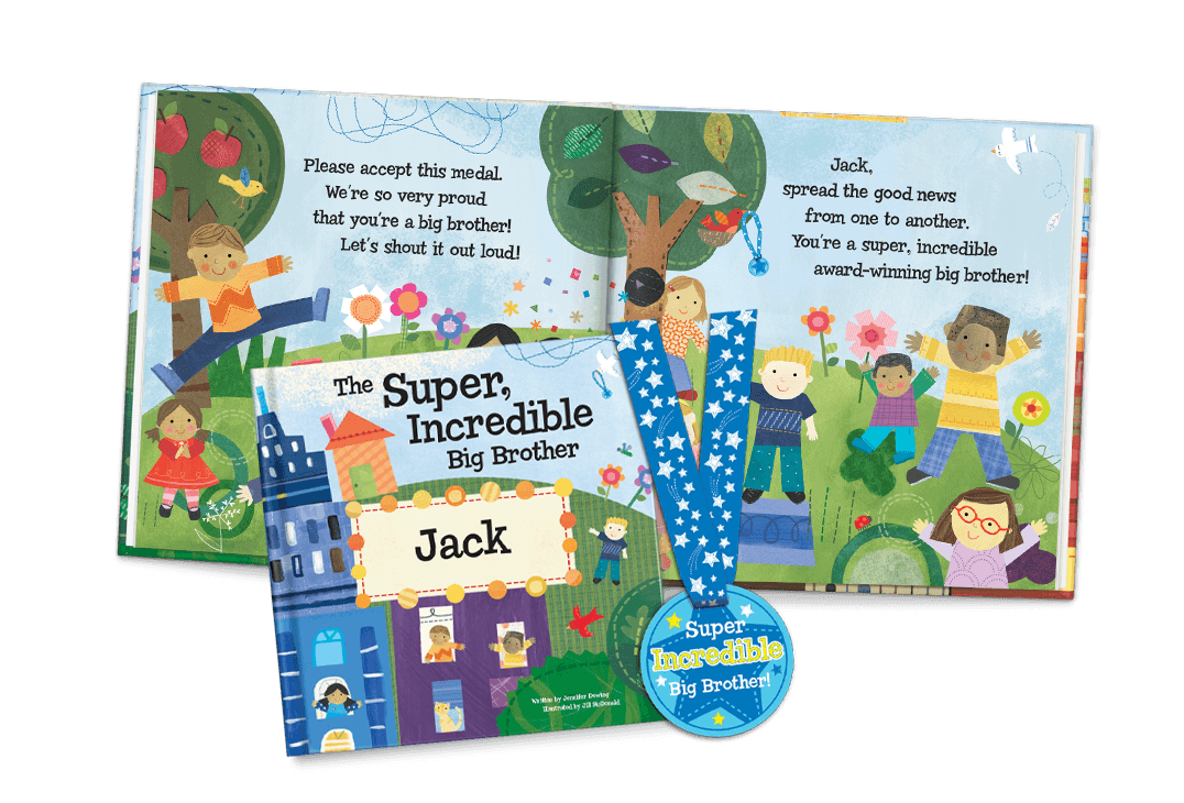 The Super, Incredible Big Brother of Twins Giftset