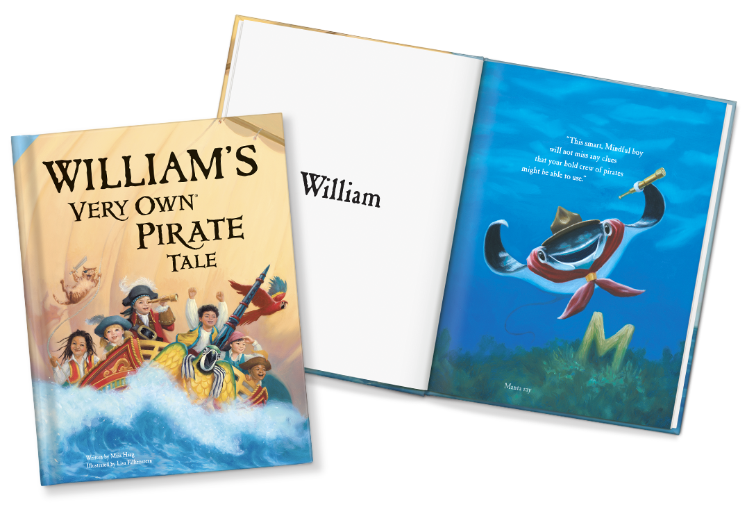 My Very Own Pirate Tale Personalised Book | Kid's Adventure Book | I ...
